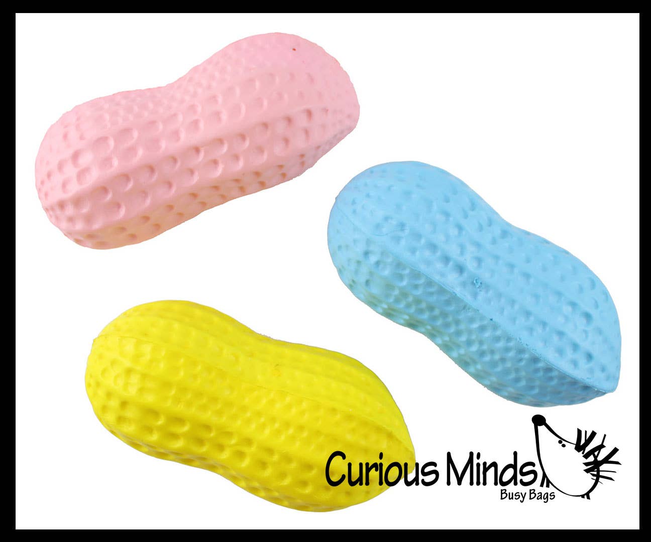 Circus Peanut Fidget- Squishy Memory Foam Slow Rise Sensory | Cirque ...